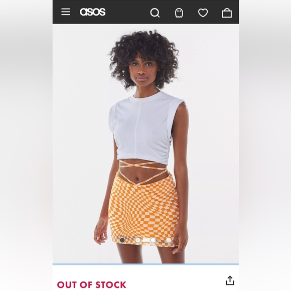 Bershka | Dresses | Bershka Lettuce Hem Mesh Psychedelic Print Mini ...